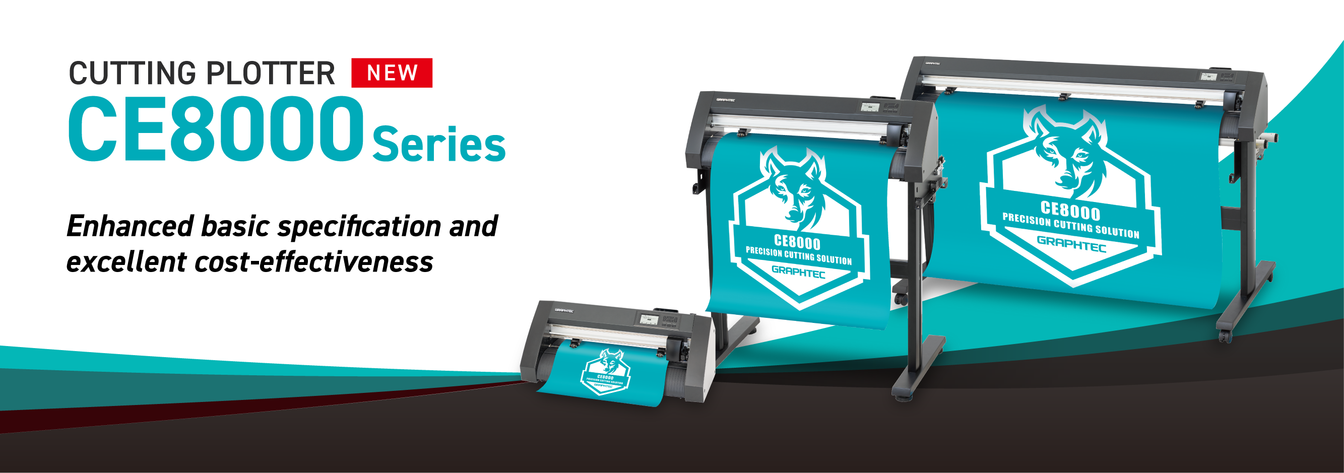 Roll Feed Cutting Plotter CE8000 series | GRAPHTEC