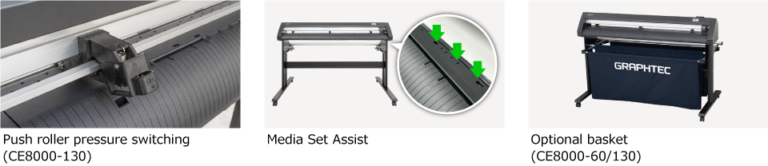 Roll Feed Cutting Plotter CE8000 series | GRAPHTEC