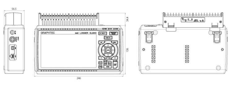 Multi-channel Data Logger GL840 series | GRAPHTEC